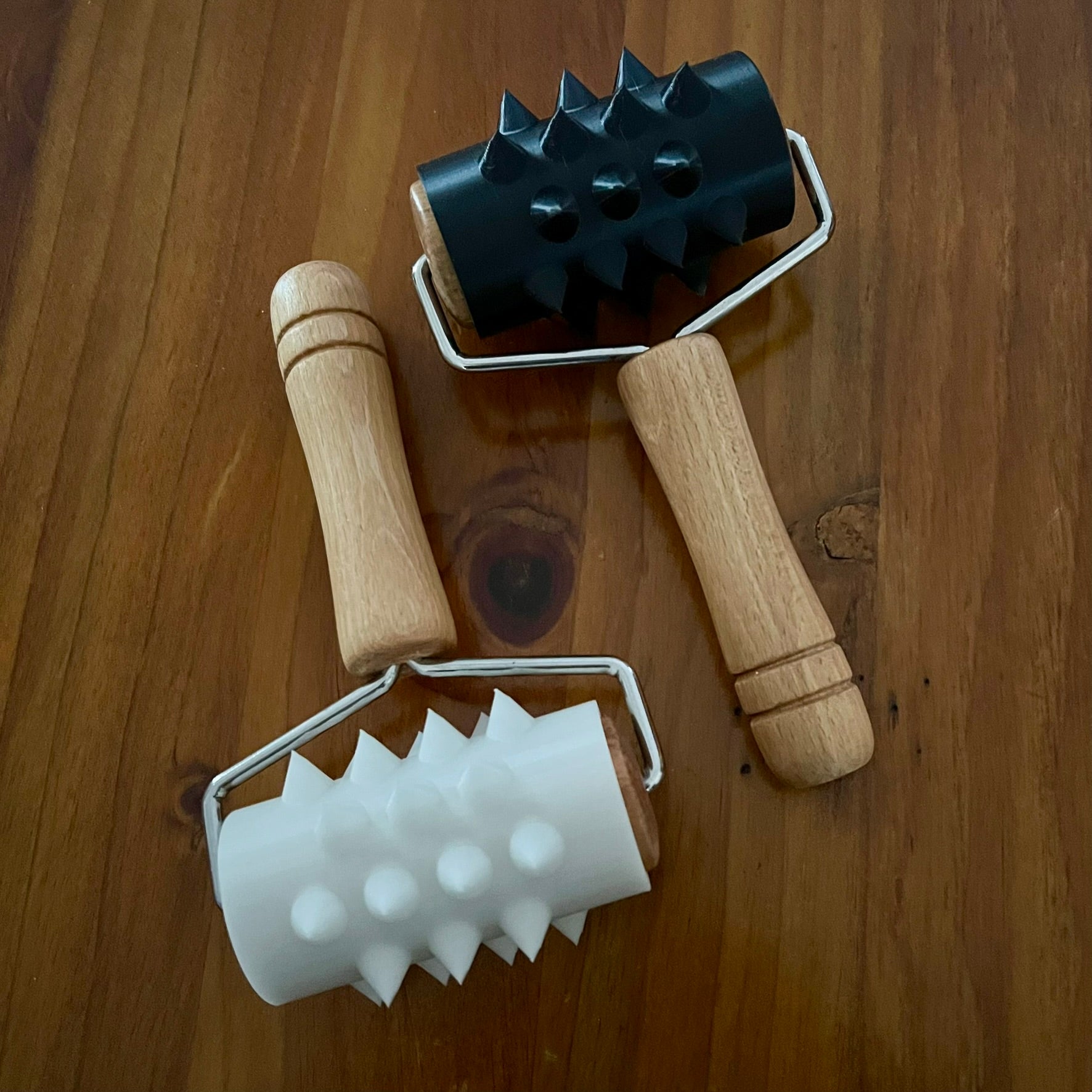Spiky Roller of Fun with wooden handle | The Art of Rope